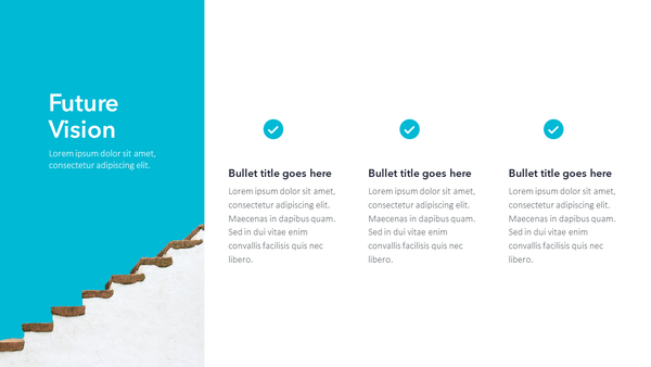 Future Steps Presentation Template | PowerPoint or Google Slide