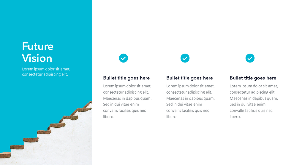 Future Steps Presentation Template | PowerPoint or Google Slide