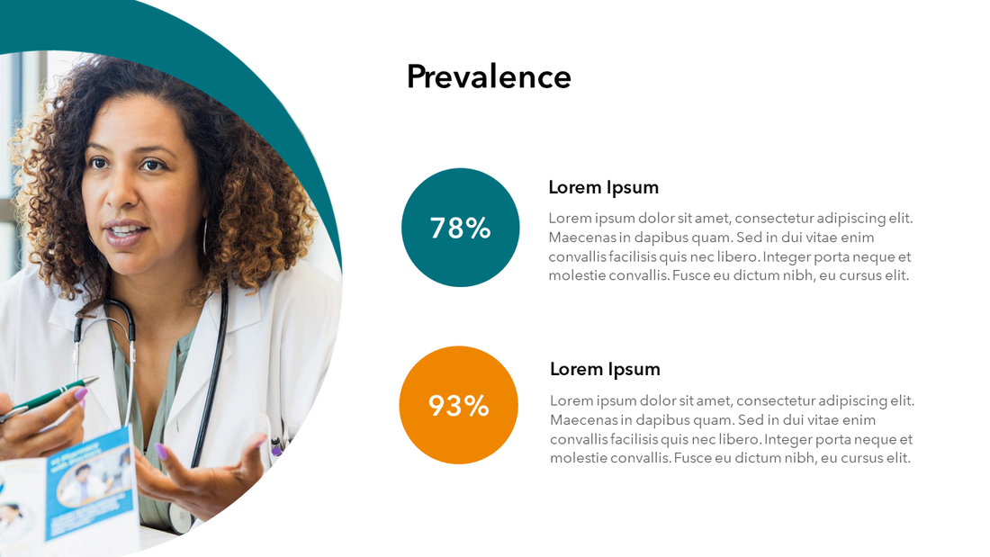 Prevalence Slide Template | PowerPoint or Google Slides