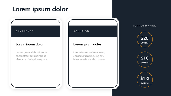 Two Columns Slide | PPT and Google Slides
