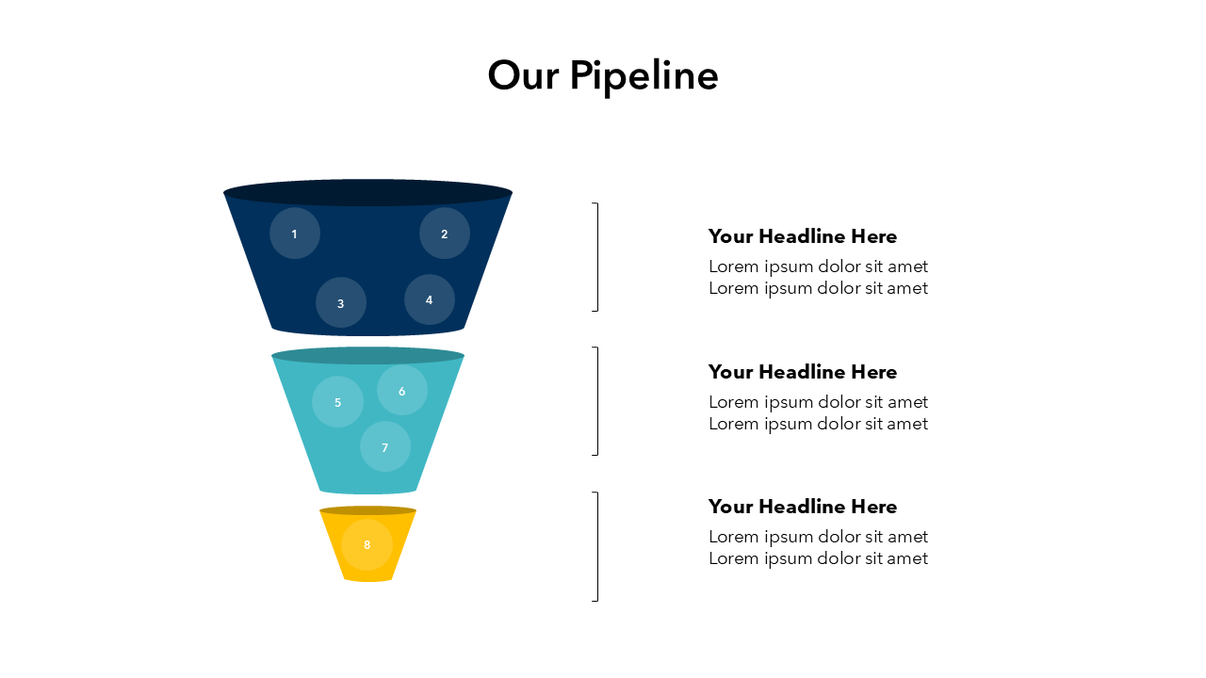 Pipeline Slide | PowerPoint Template