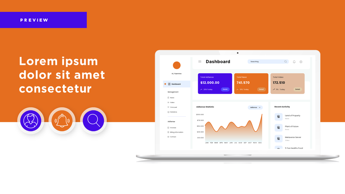 Desktop Screenshot | PowerPoint Slide Template