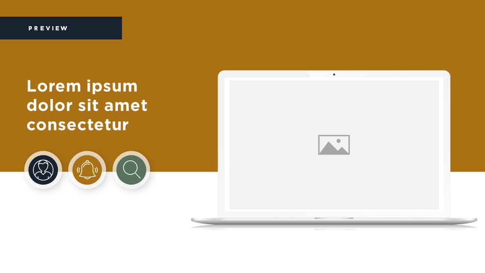 Desktop Screenshot | PowerPoint Slide Template