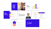 TED Talk Presentation Template | PPT | Google Slides