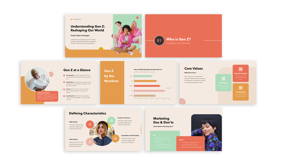 Gen Z PowerPoint Templates