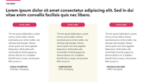 Red Accent Template | PPT | Google Slides