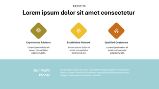 Fall Colors Pitch Deck Template | PPT | Google Slides