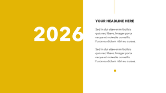 Yellow PowerPoint Template | PPT | Google Slides