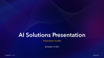 AI Technology Presentation Template | PowerPoint and Google Slides