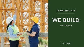 Construction & Build Template | PowerPoint | Google Slides