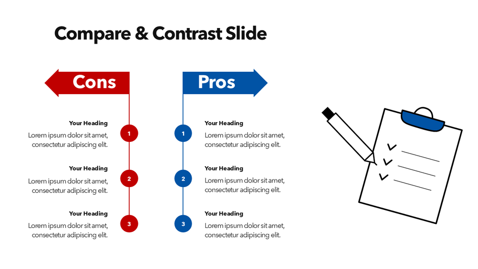 2 Column PowerPoint Templates