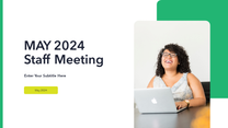 All Hands Staff Meeting Template | PPT and Google Slides