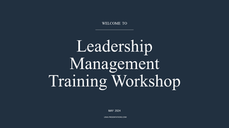 Management Training PPT | PowerPoint and Google Slides