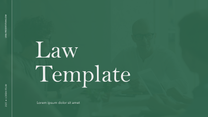 Law PPT Template | PowerPoint | Google Slides