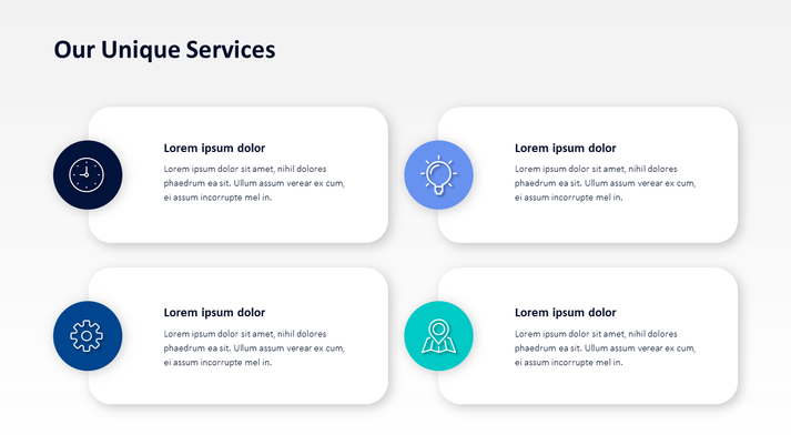 Our Services Presentation Template | PowerPoint Slide – Linia Presentations