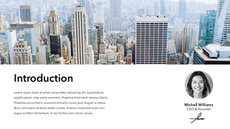 Red Accent Template | PPT | Google Slides