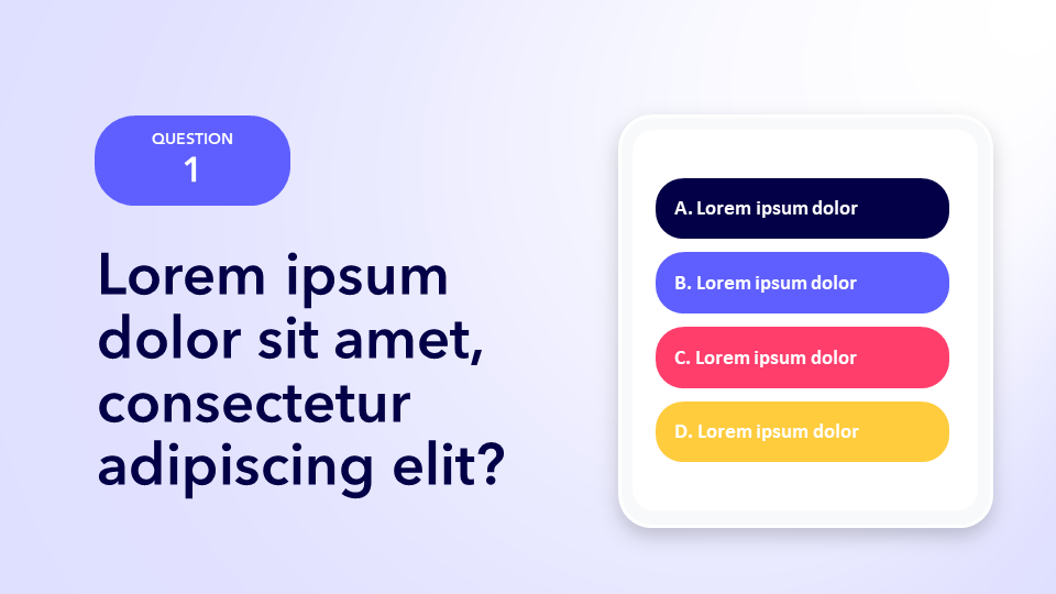Trivia and Q&A Template | PPT and Google Slides