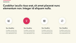 Red Accent Template | PPT | Google Slides