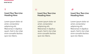 Red Accent Template | PPT | Google Slides