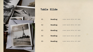 Vintage Presentation Template | PPT and Google Slides