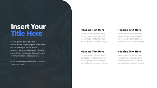 Sidebar Slide Templates | PPT | Google Slides