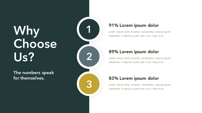 Why Choose Us? | PowerPoint Slide Template